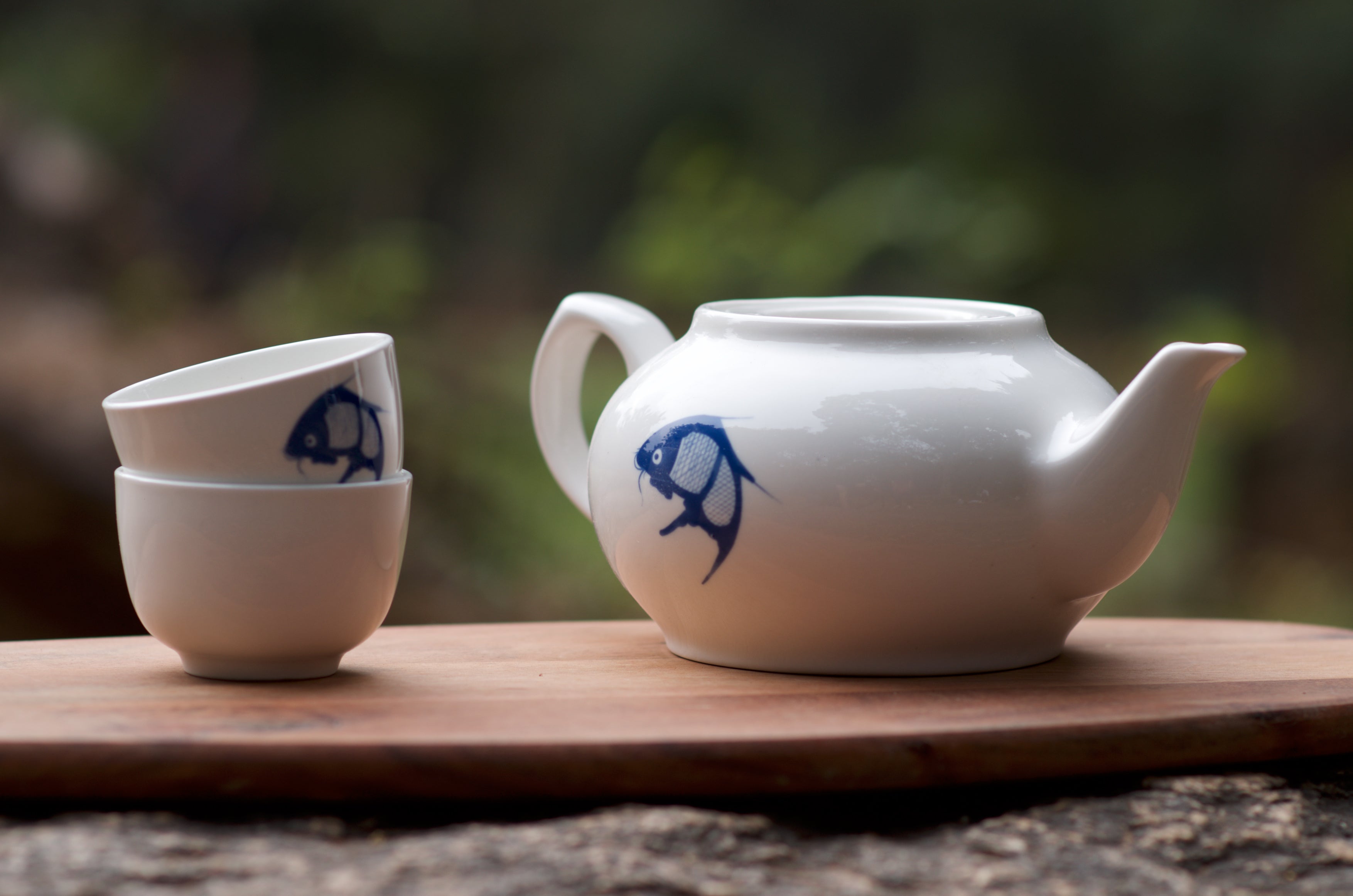 CARP TEA SET | 5 PIECES | ON SALE – LivingClay